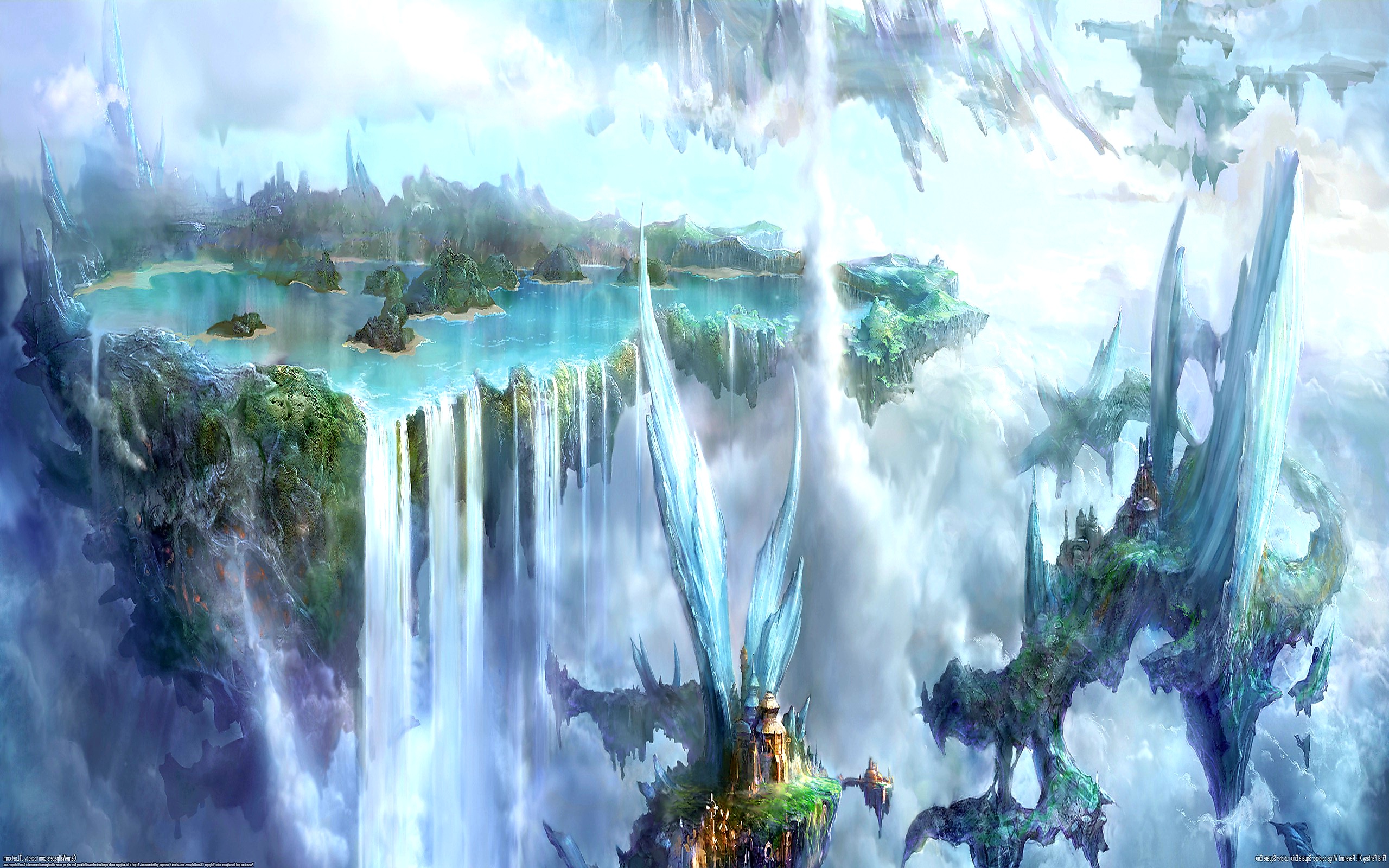 final-fantasy-floating-island-hd-2K-wallpaper Aretherra Art as ...